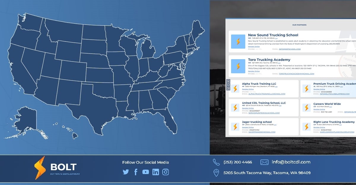 BoltCDL | CDL Schools Our Partners